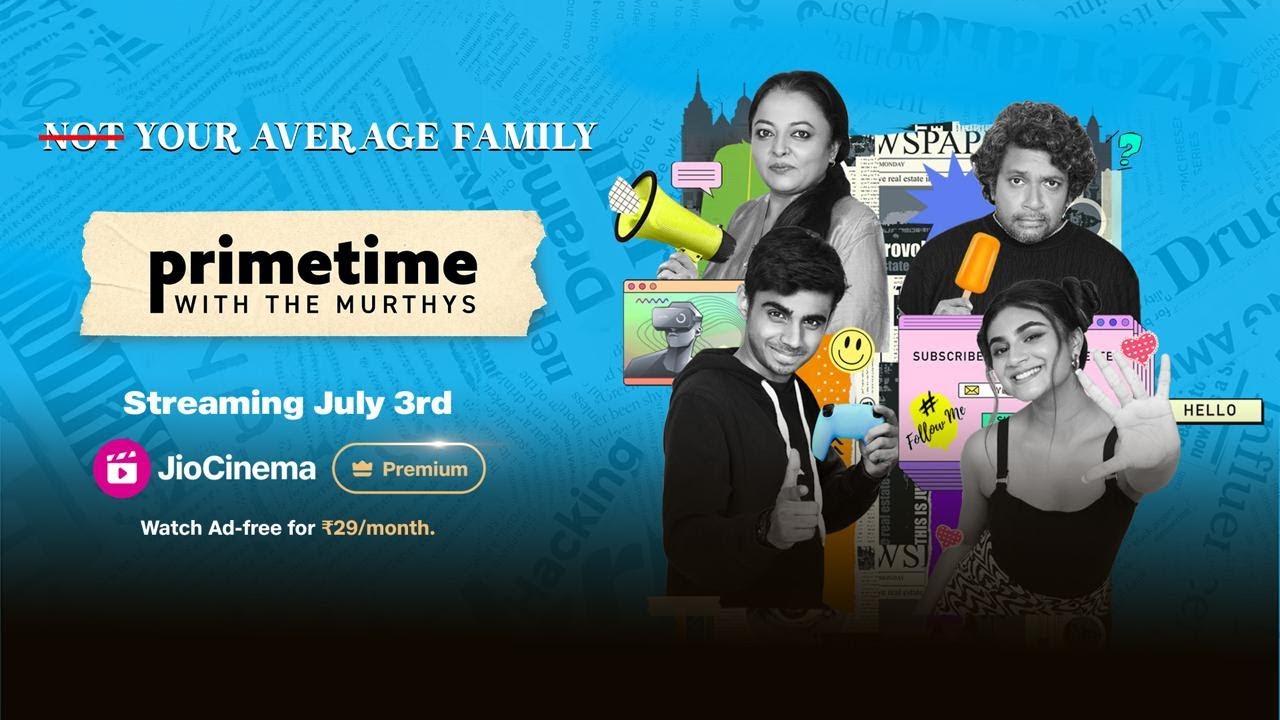 How to watch Primetime With Murthys outside India on JioCinema - UpNext by Reelgood
