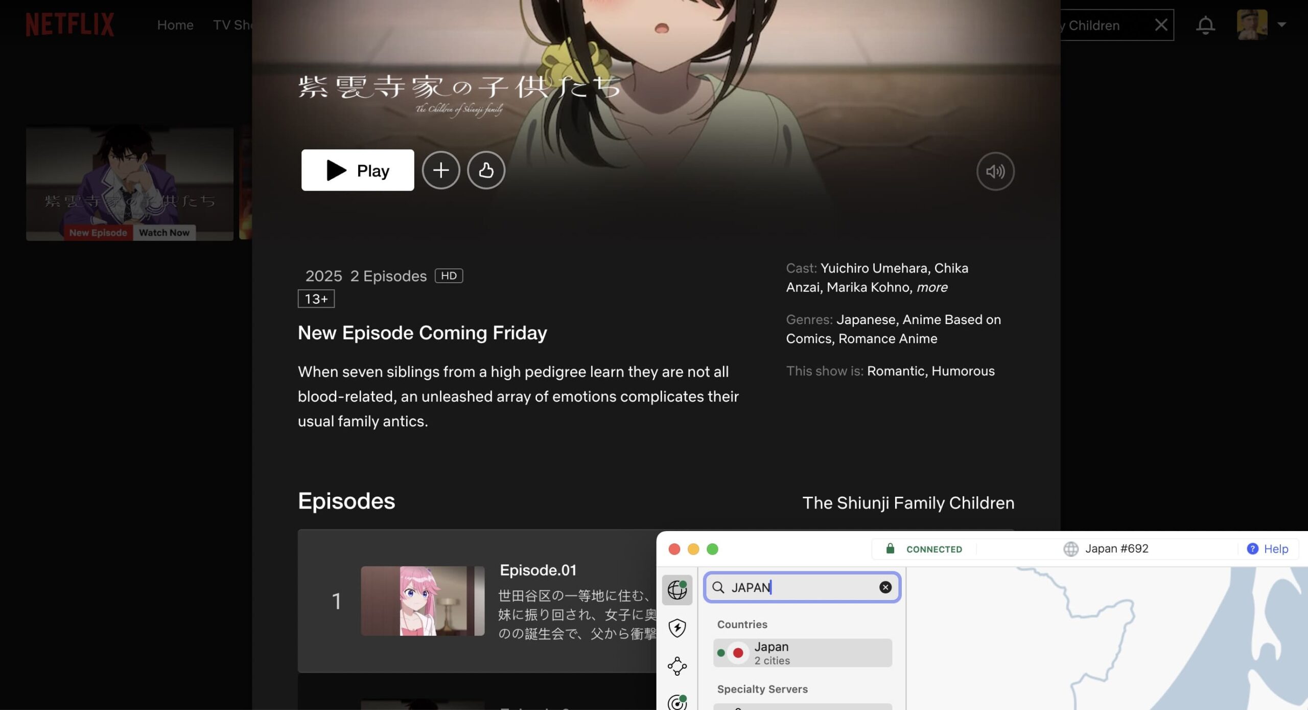 How to watch The Shiunji Family Children on Netflix - UpNext by Reelgood