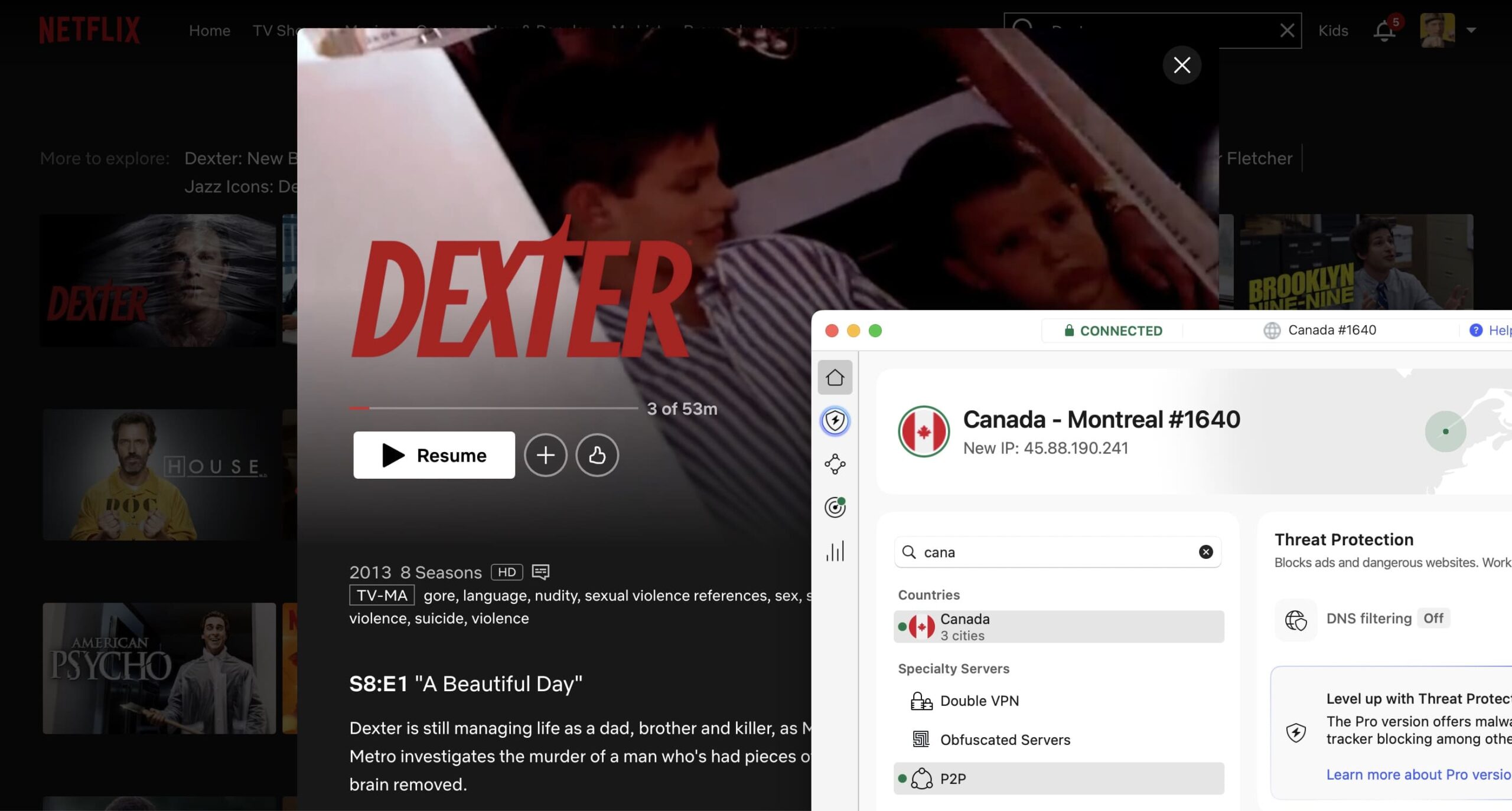 How to watch Dexter on Netflix in Australia - UpNext by Reelgood