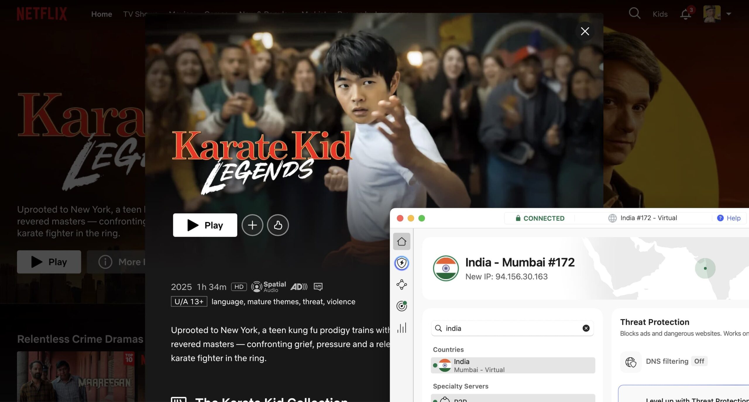 How to watch Karate Kid: Legends in the UK on Netflix - UpNext by Reelgood