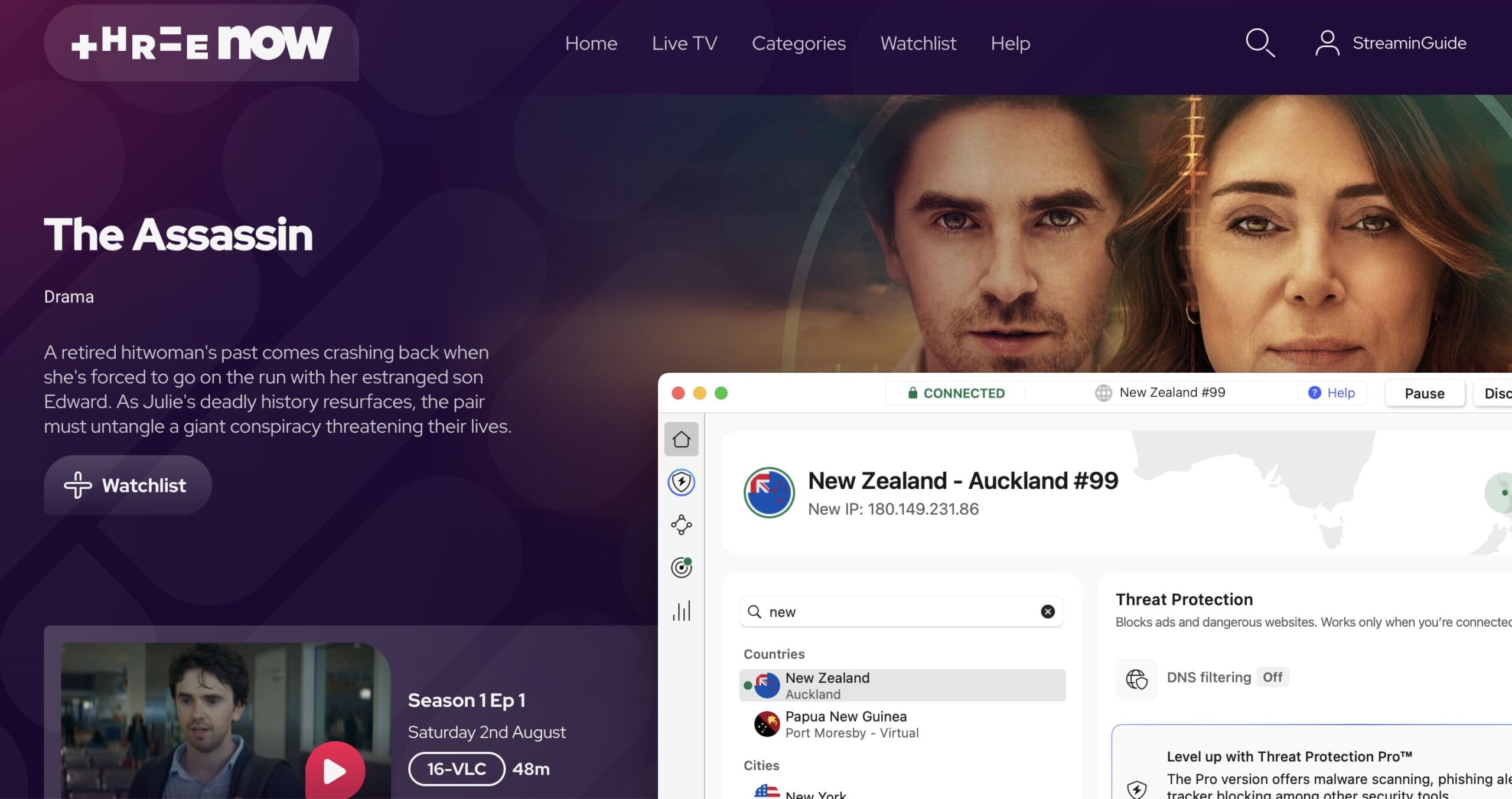 How to Watch The Assassin (2025 TV Series) For Free - UpNext by Reelgood