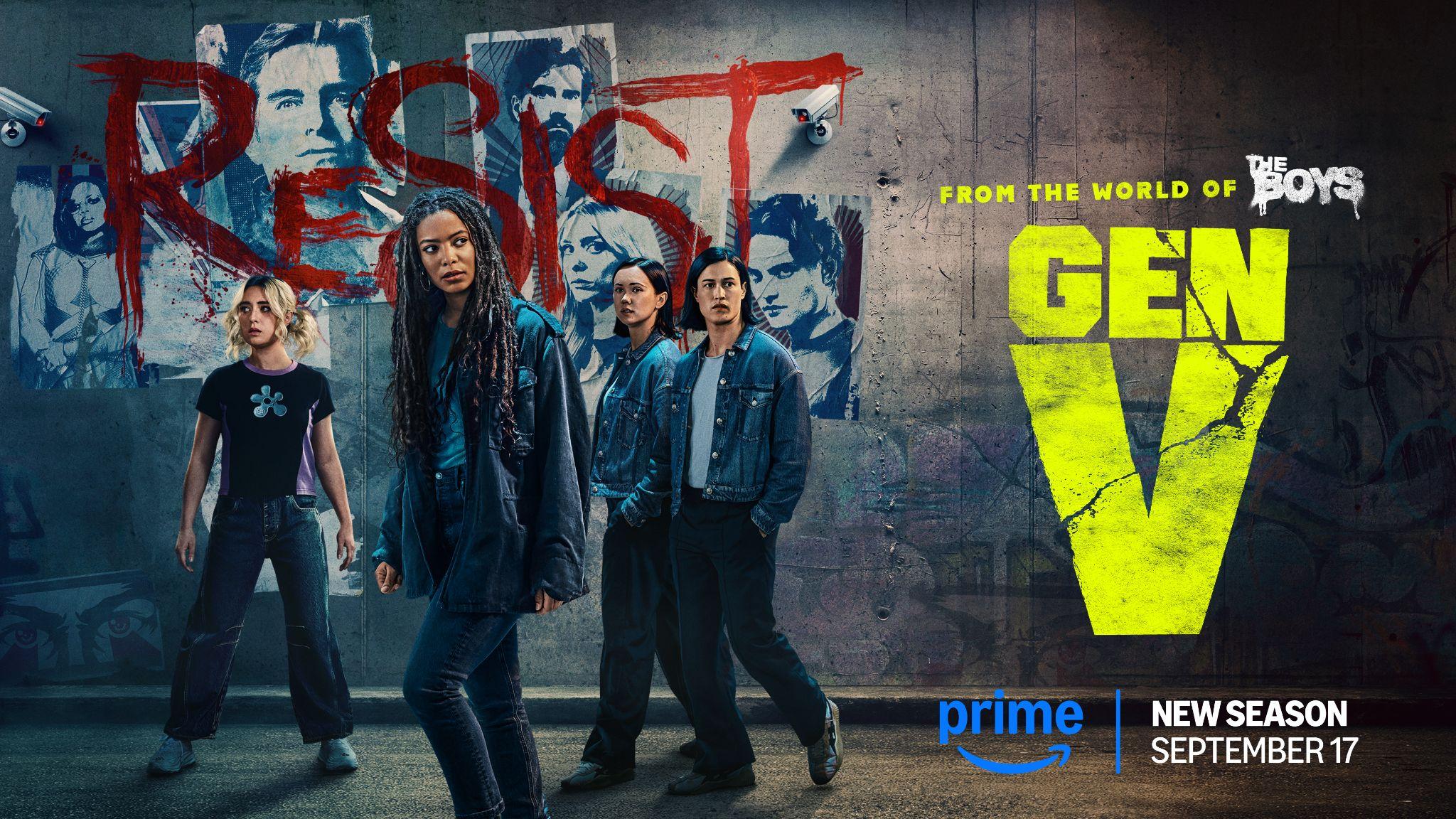 How to watch Gen V Season 2 Streaming on Prime Video Worldwide - UpNext ...