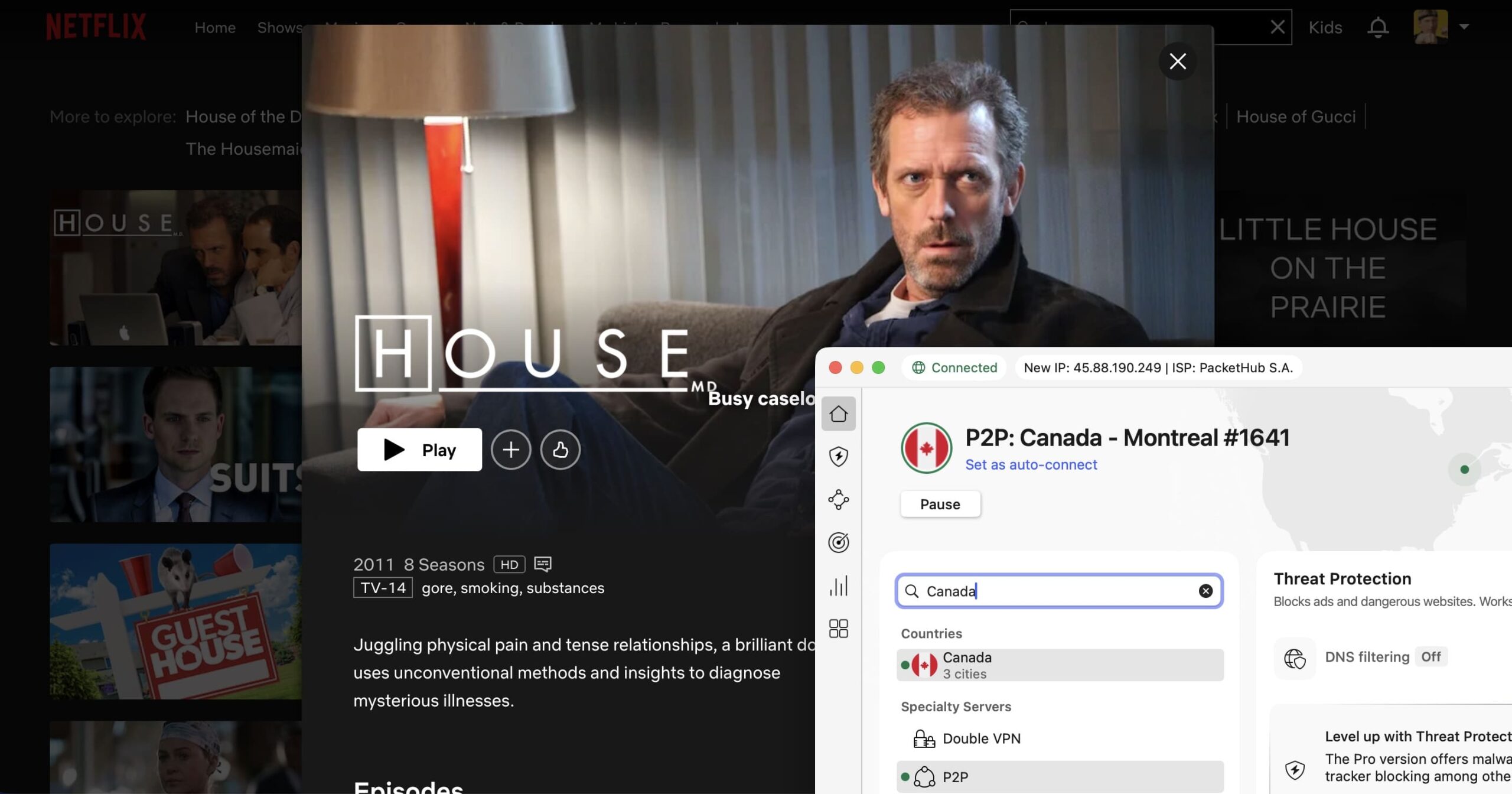 How to watch House on Netflix in the US - UpNext by Reelgood